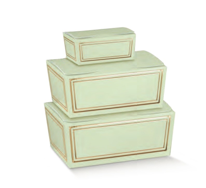 Pastry Chef's Boutique PCB9101 Kraft Classic Chocolate Ballotin Sol...