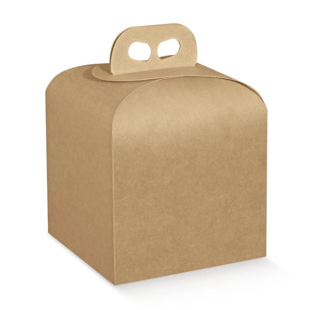 Pastry Chef's Boutique 37240 Natural Kraft Panettone Cardboard Box ...