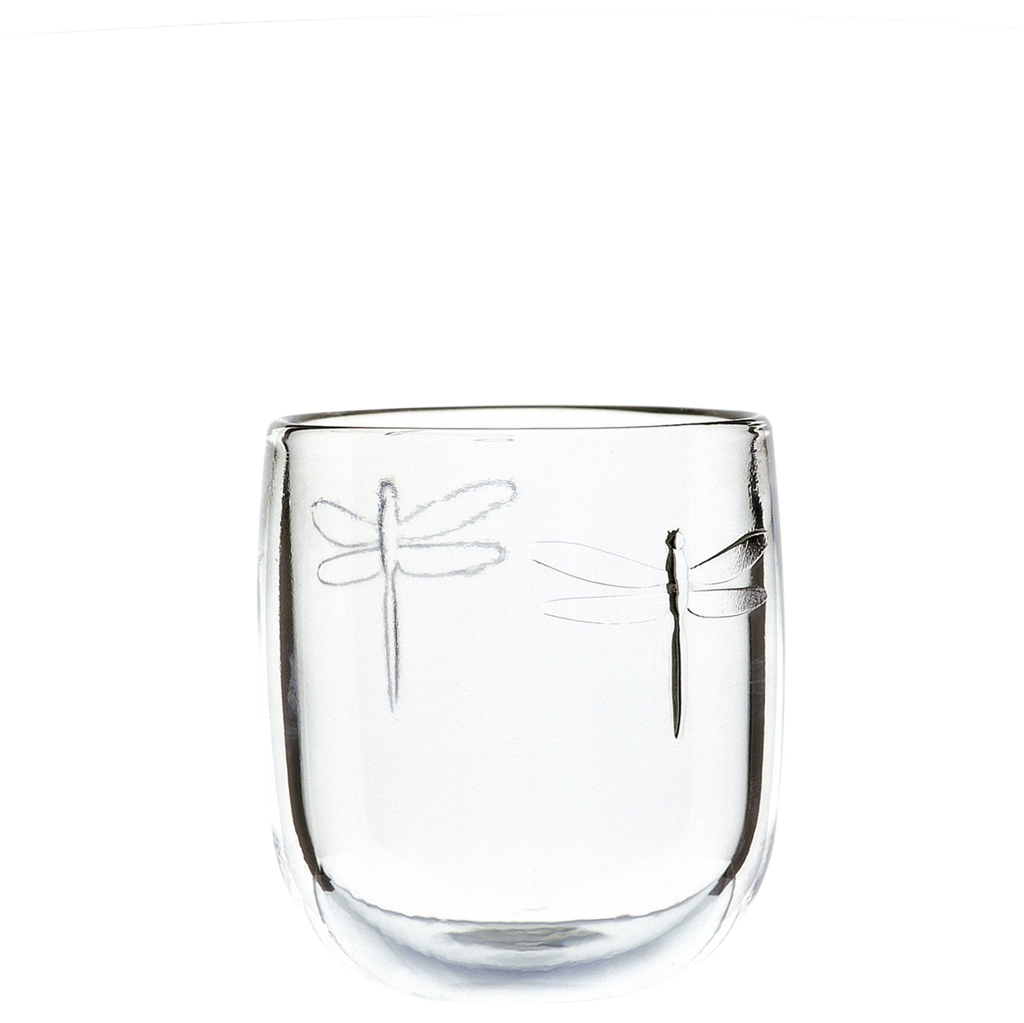 La Rochere Dragonfly Tumbler Ht: 4" - Diam: 3"- Oz: 9.5 oz. - Set of 6