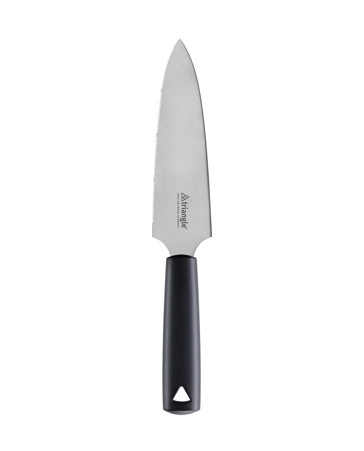 Triangle Pie Knife Serrated. 18 cm - 7 Inch