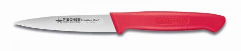 FISCHER CREATIVE CHEF Paring Knife 10 cm - Red Handle