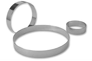 Matfer Bourgeat 371208 Entremets Ring Ø 9 1/2\\" - 1.38'' High (35mm)