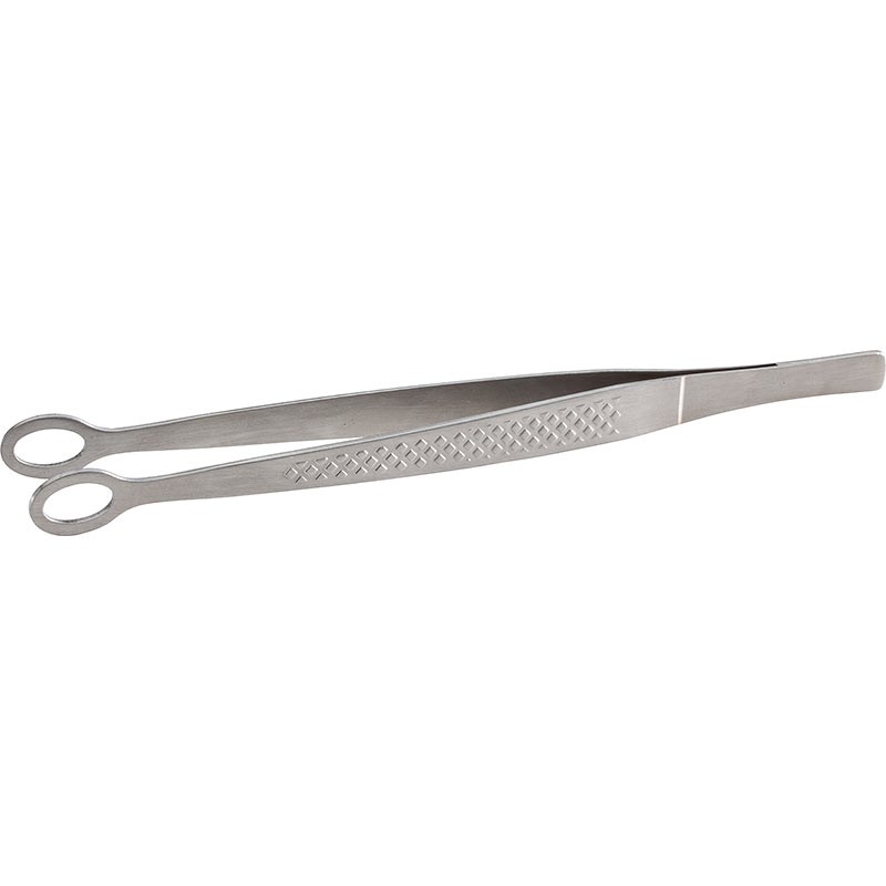 Mercer Culinary Precision Plus Tong - Flat Oval End - 6 1/8" - Set of 12