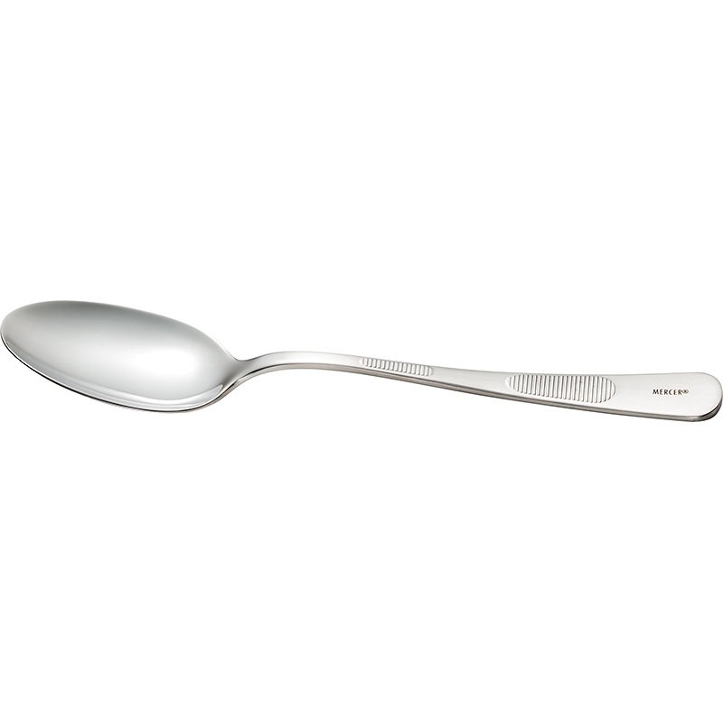 Mercer Culinary Plating Spoon - Solid Bowl - 7 7/8" - Set of 12