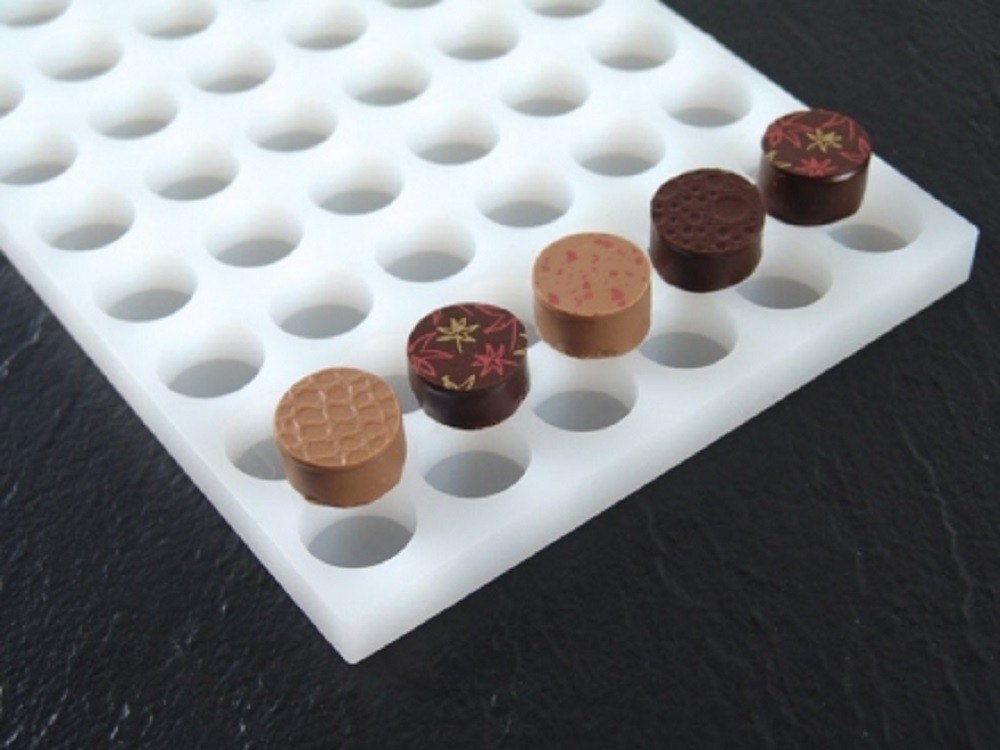 Pavoni LS01 Pavoni Chocoflex Ganache Mold Round - LS01