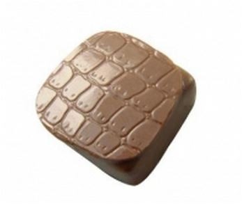 Pavoni TEXT2 Chocolate Texture Sheets - Leather - 4 sheets